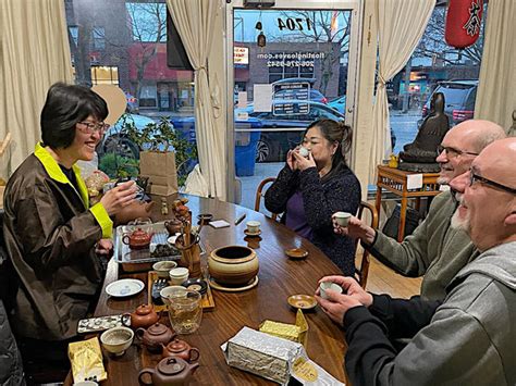 Tea Classes Floating Leaves Tea