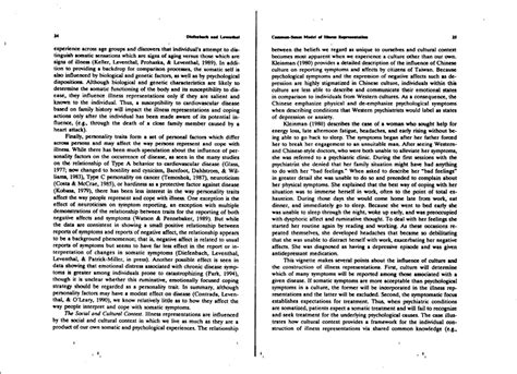 Pdf The Common Sense Model Of Illness Representation Theoretical And