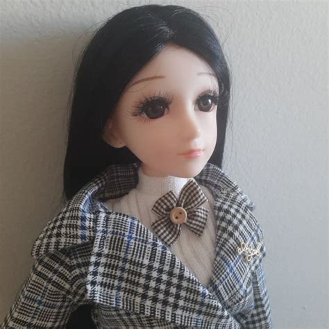 Boneca Articulada Bjd 60cm Completa Princesa Shopee Brasil