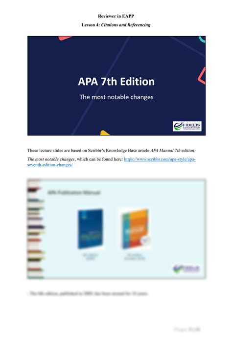 SOLUTION Handouts Citations And Referencing Studypool
