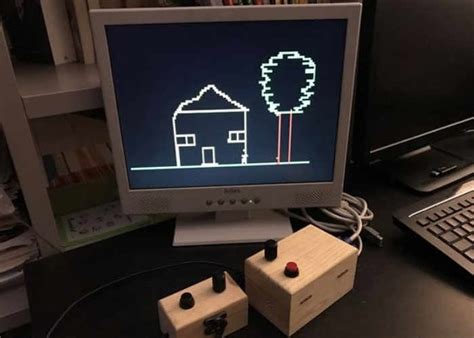 Arduino Etch A Sketch With Vga Screen Unveiled Video Geeky Gadgets