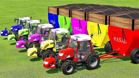 TRANSPORTING CANOLA HARVESTING WITH RIGITRAC MINI TRACTORS Farming