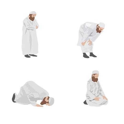 100000 Muslim Prayer Position Vector Images Depositphotos