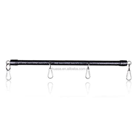 Sexy Black Bondage Spread Bar 6pcs Kit Sex Toy Adult Novelty Product