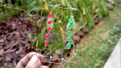 How To Make A Led Flasher Circuit Using Bc548 Flip Flop Youtube