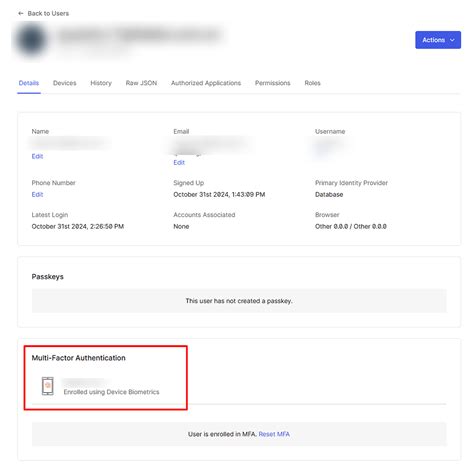 Identifier First Biometrics Enabled But Not Users Are Not Able To