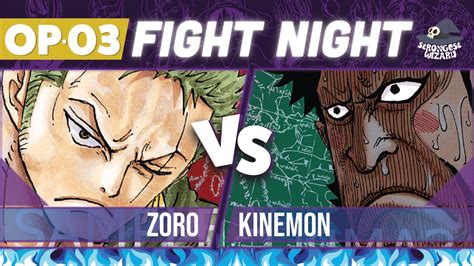 Zoro Vs Kinemon One Piece Card Game OP Match YouTube