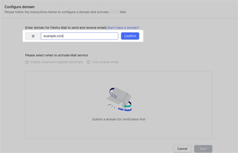 Admin Set Up An Inbound Email Gateway