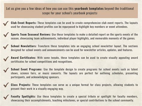 Nostalgic High School Yearbook Template With Retro Revival Theme Etsy