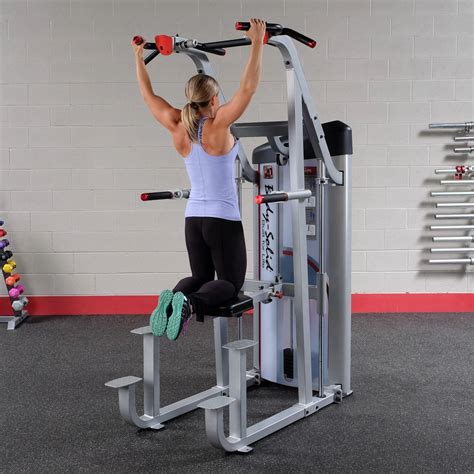 Body Solid Pro Clubline Assisted Pull Up Machine S2acd