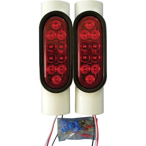 Pipe Light Boat Trailer Light Kit With 10 Led Diodes — Submersible