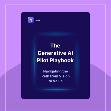 Generative Ai Pilot Playbook