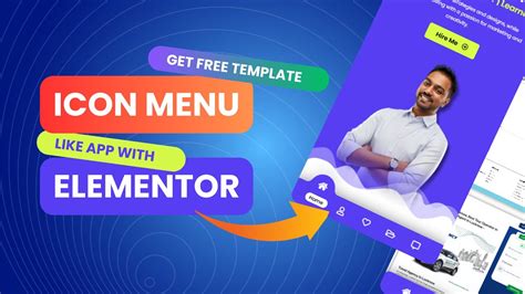 Download Free Elementor Template To Create A Pro Mobile App Like