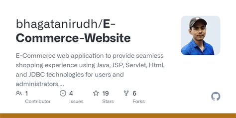 Github Bhagatanirudh E Commerce Website E Commerce Web Application
