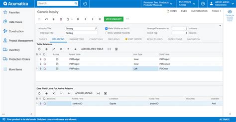 How To Display Only Subcontract Records In A Project Report Community