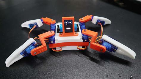 Mini Quadruped Robot ESP32 Platform For Creating And Sharing Projects OSHWLab