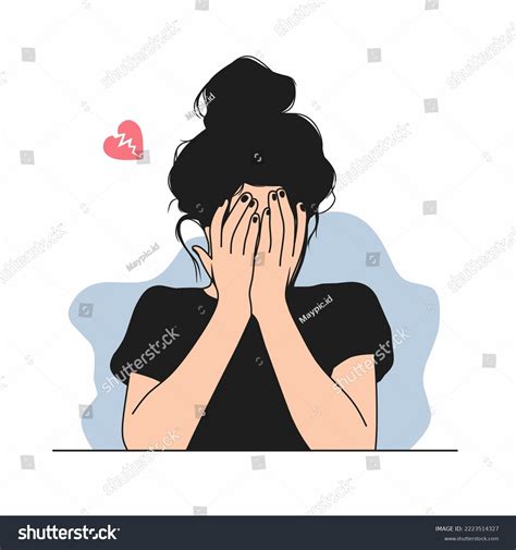 Broken Heart Girl Cartoon