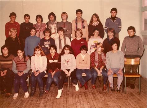 Photo De Classe Classe De 3éme Lycée Vauban Givet De 1981 Lycée Vauban
