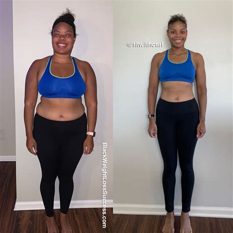 Carley Lost 85 Pounds Black Weight Loss Success