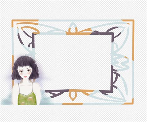 Girl Border Png Picture And Clipart Image For Free Download Lovepik