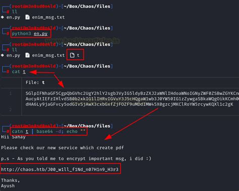 Chaos Hackthebox Walkthrough