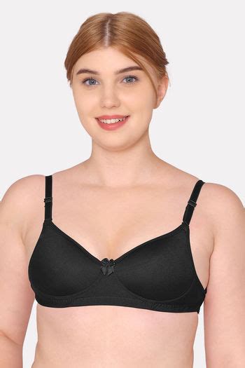 Buy Komli Padded Non Wired Full Coverage Backless Bra Black At Rs425
