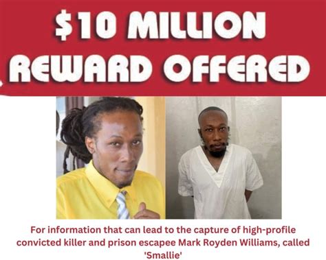 Récompense De 10 Millions De Dollars Pour Des Informations Sur Smallie Bateau De Fuite