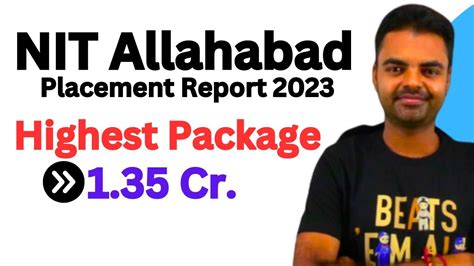 Nit Allahabad Placements Report 2023 Highest Average Package Best