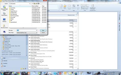 Outlook Error Message This Data File Has Not Been Configured Page Windows Forums