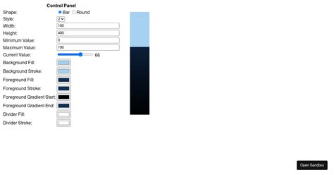 Progress Chart Codesandbox