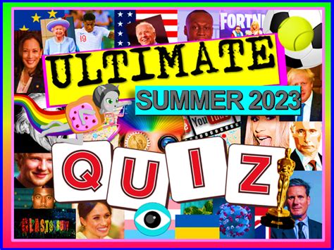 END OF YEAR QUIZ SUMMER 2023 | Teaching Resources