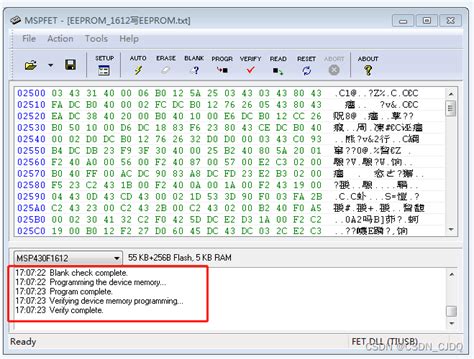 Mspfet430uif固件丢失后复原操作指南mspfet Csdn博客