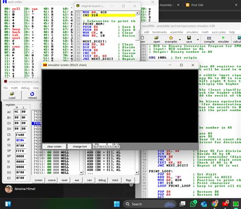 Assembly Language Program To Convert BCD To Binary Binary To BCD And