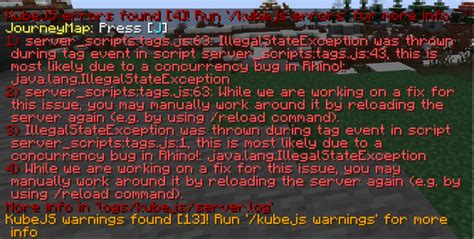 Kubejs Error Found 4 How To Fix Rallthemods