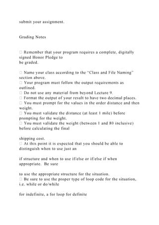 CIST 1400 Introduction To Computer Programming Programmi Docx