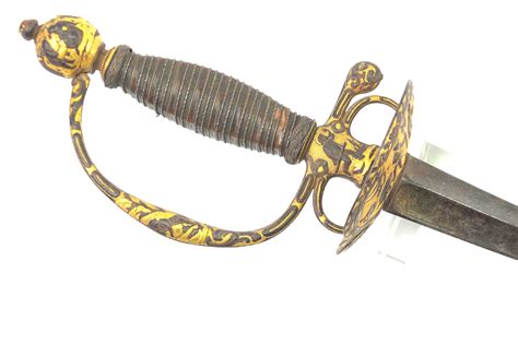 French Small Sword Very Fine Sn 9123 West Street Antiques