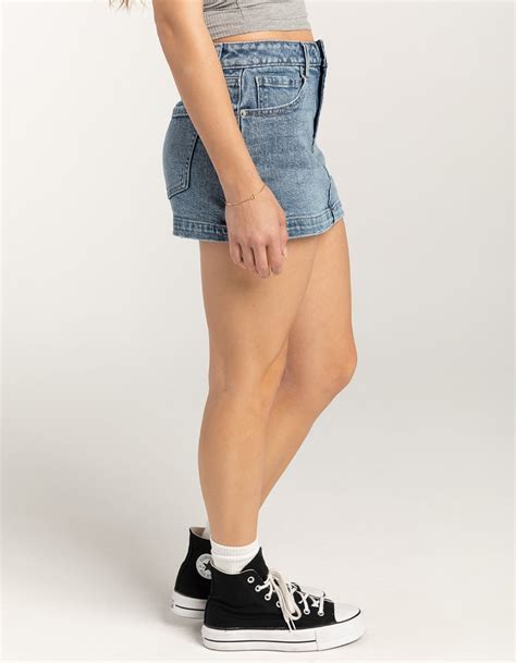 Rsq Womens Low Rise Mini Skirt Medium Wash Tillys
