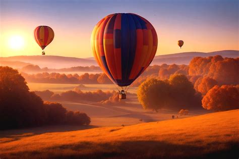 Download Hot Air Balloon Ride Hot Air Balloon Autumnal Royalty Free