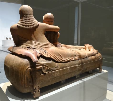 The Etruscan Sarcophagus Of The Spouses The Brain Chamber