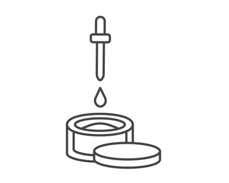 Icons Of Beauty Cosmetics And Care Bottle Jar Vector Image