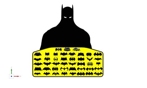 Batman Logo Evolution Poster