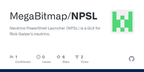Github Megabitmap Npsl Neutrino Powershell Launcher Npsl Is A Gui