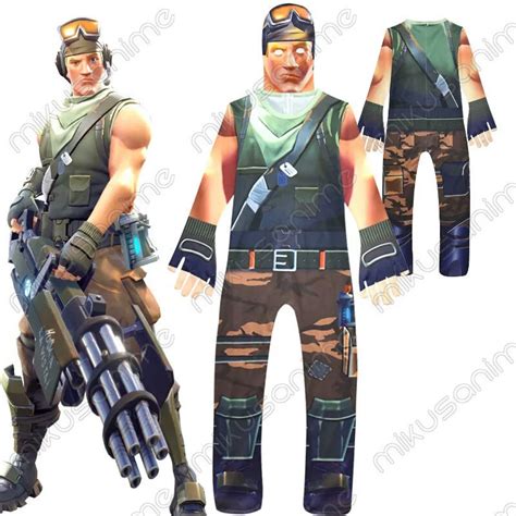 Cosplay Fortnite traje y máscara