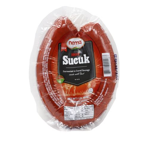 Nema Ring Hot Soujouk 1 Lb Qualita Food Store