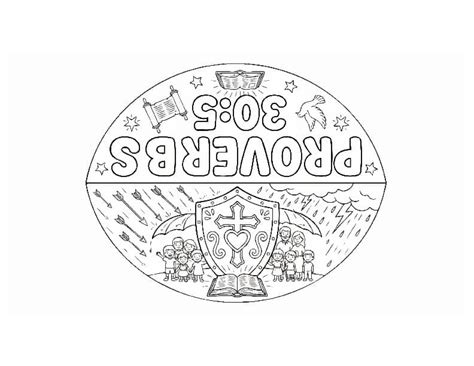 Proverbs 305 Rocking Paper Coloring Craft Gods Word Is True Tpt