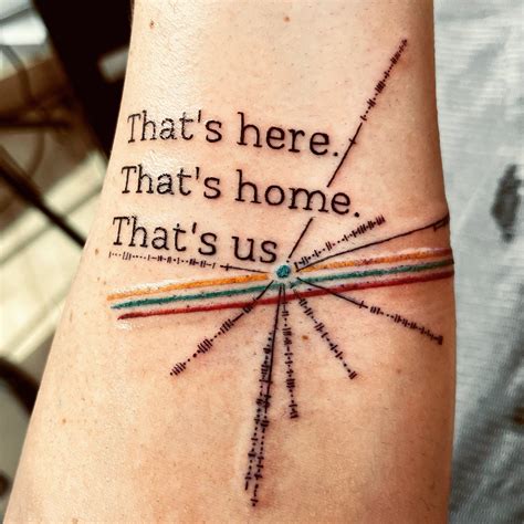 Pale Blue Dot Tattoo