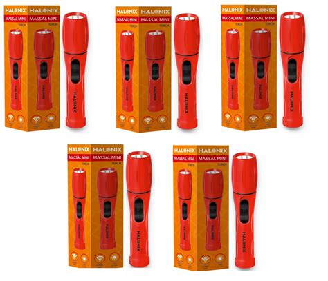 Halonix Massal Mini 1w Led Torch Light Super Bright White Led
