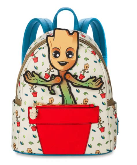 Disney Parks Groot Loungefly Mini Backpack Guardians Of The Galaxy New