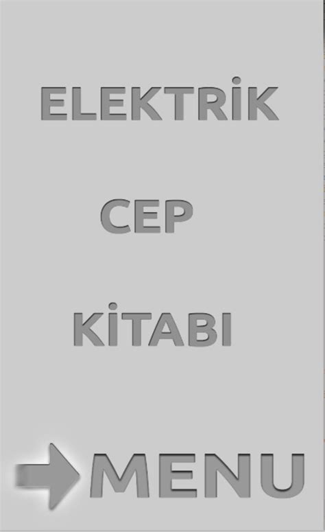 Elektrik Cep Kitabı Apk For Android Download