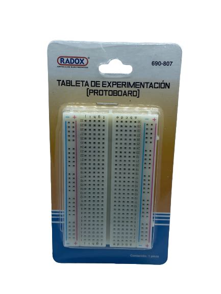 Protoboard De 400 Puntos Electrónica Dr